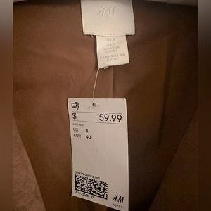 H&M | Jackets & Coats | Hm Fleece Shacket | Poshmark